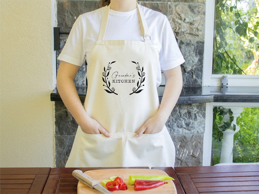 Personalized Apron, Apron for Mom, Women Apron, Customized Apron ...