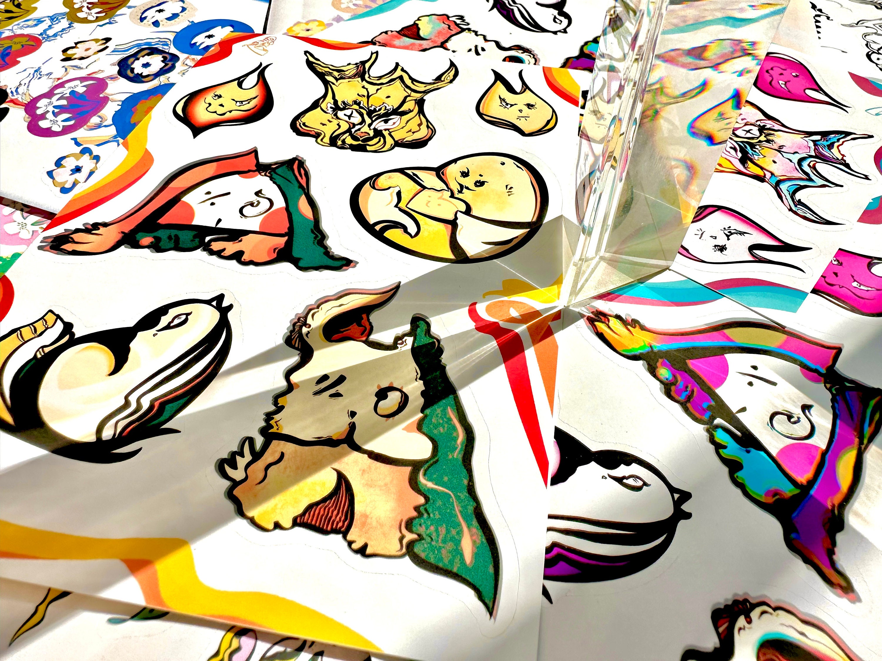 Cutecore Babies Sticker-pack Cute Baby Animals - Etsy