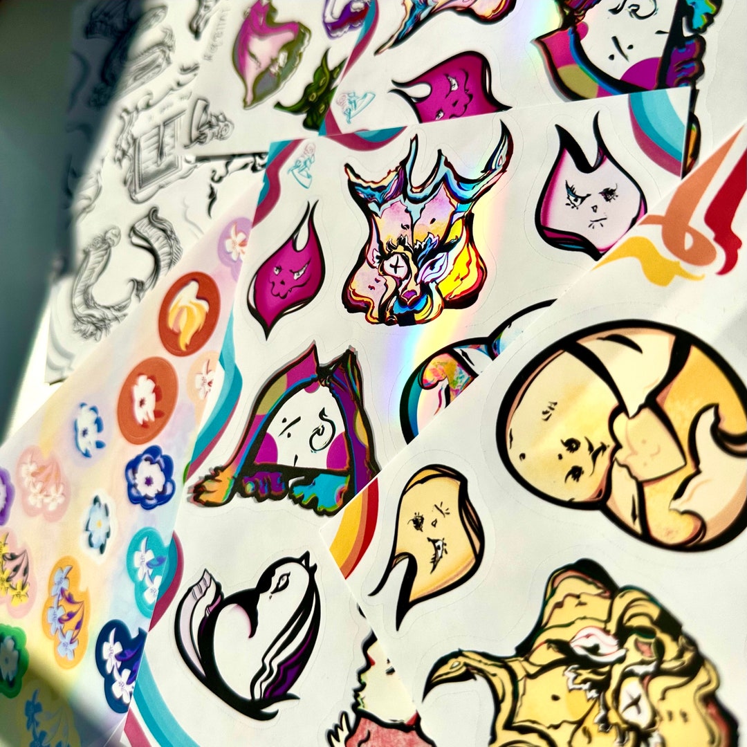 Cutecore Babies Sticker-pack Cute Baby Animals - Etsy