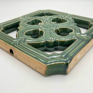 Ceramic Jade Tile, Handmade Tiki Bar Chinese Breezeway Tiles. - Etsy