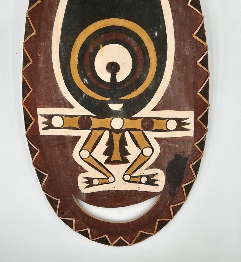 Papua New Guinea Gogodala Headdress Plaque - Etsy
