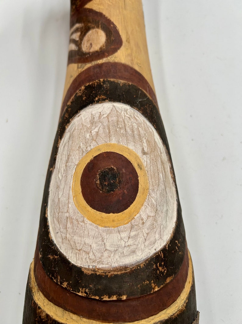 Papua New Guinea Gogodala Painted Drum - Etsy