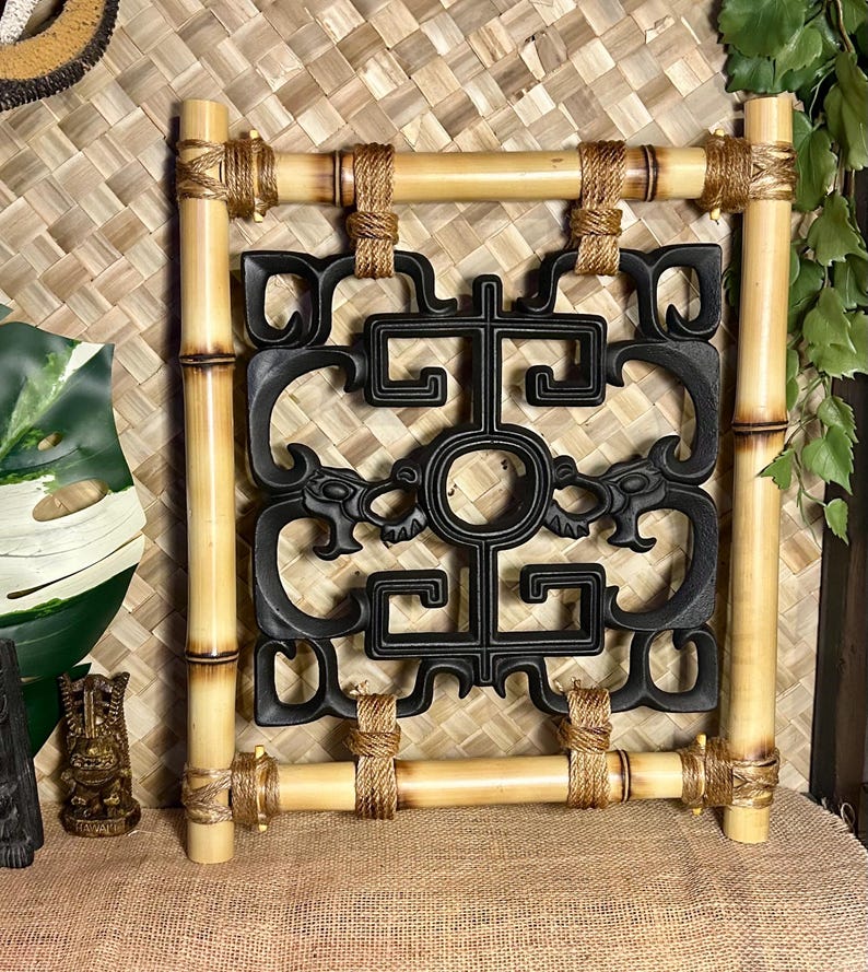 Iron Dragon Breezeway Tiki Bar Tile - Etsy