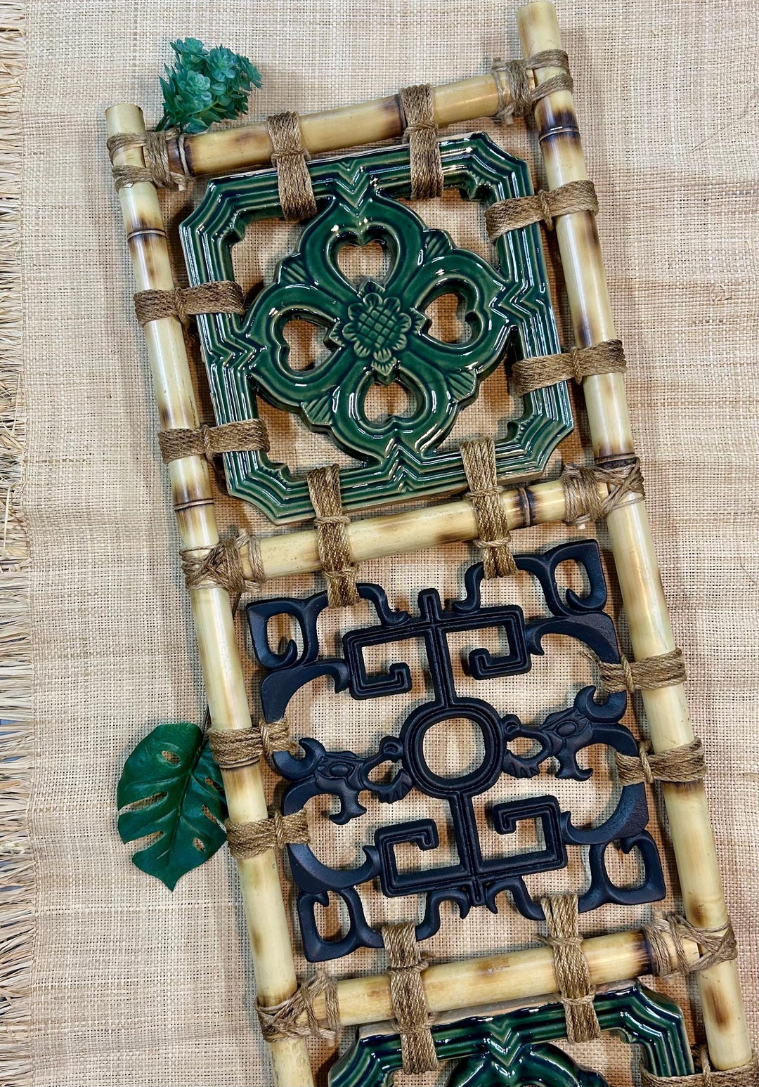 Iron Dragon Breezeway Tiki Bar Tile - Etsy