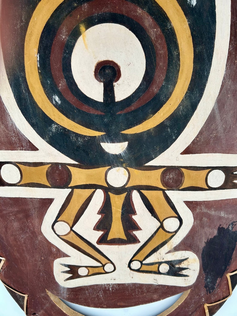 Papua New Guinea Gogodala Headdress Plaque - Etsy
