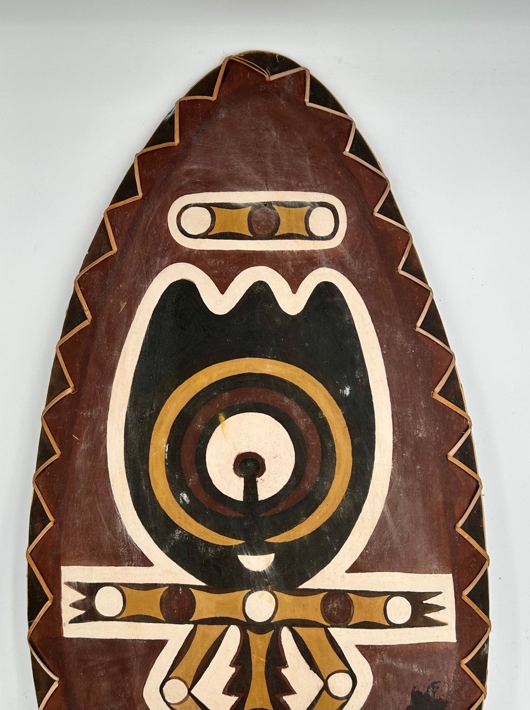 Papua New Guinea Gogodala Headdress Plaque - Etsy