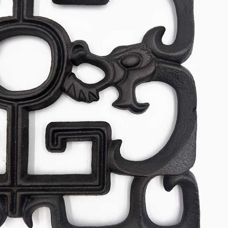 Iron Dragon Breezeway Tiki Bar Tile - Etsy