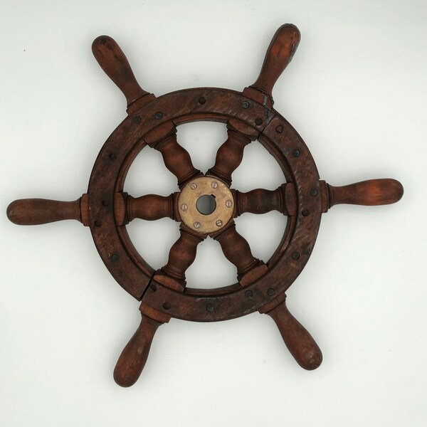Wooden Ship Wheel - Etsy