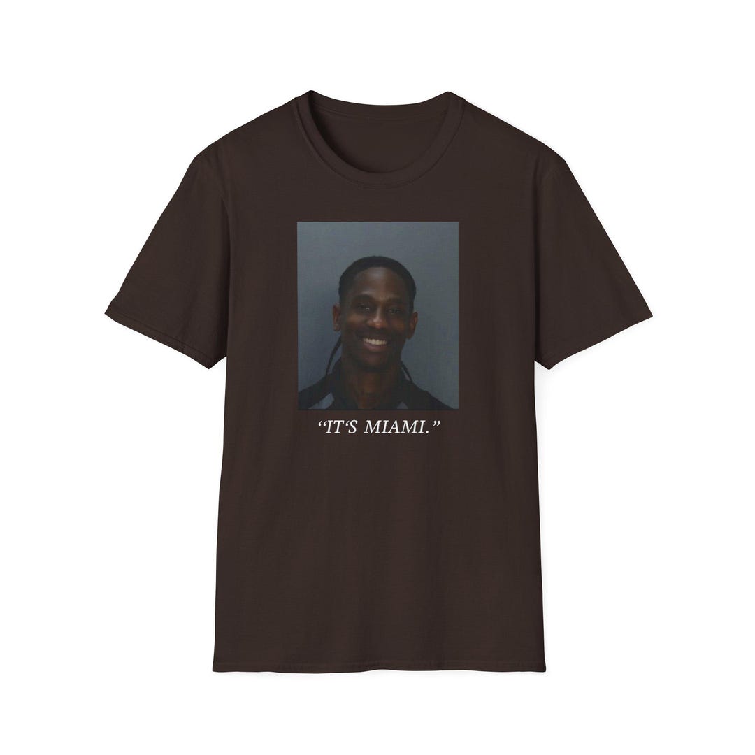 Travis Scott Laughing Mugshot Meme T-shirt, Trendy Graphic Tee, Travis ...