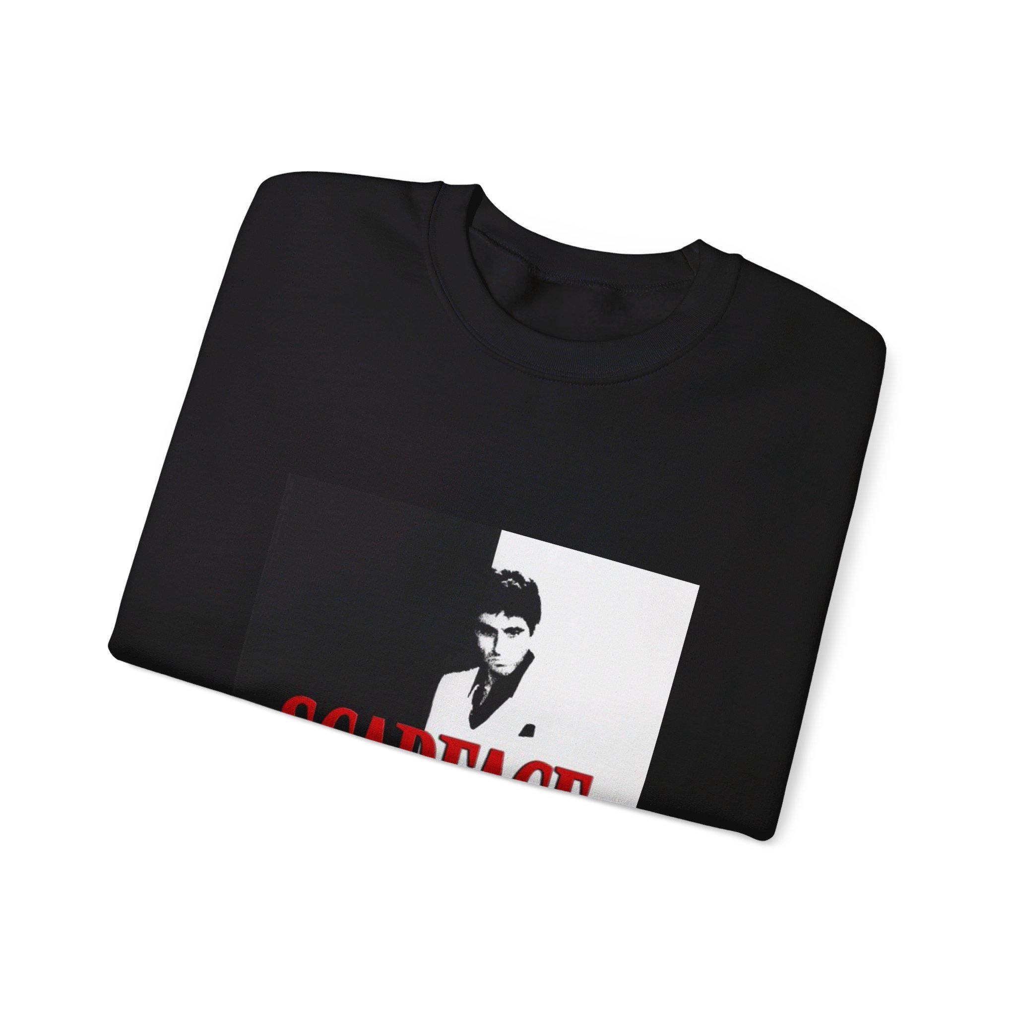 Scarface Sweatshirt Tony Montana Scarface Pullover Trendy Graphic Movie ...