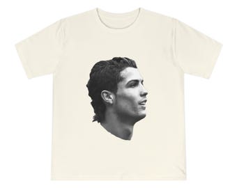 Cristiano Ronaldo Head T-shirt Trendy Graphic Tee Ronaldo CR7 Shirt Cristiano Ronaldo Football ...