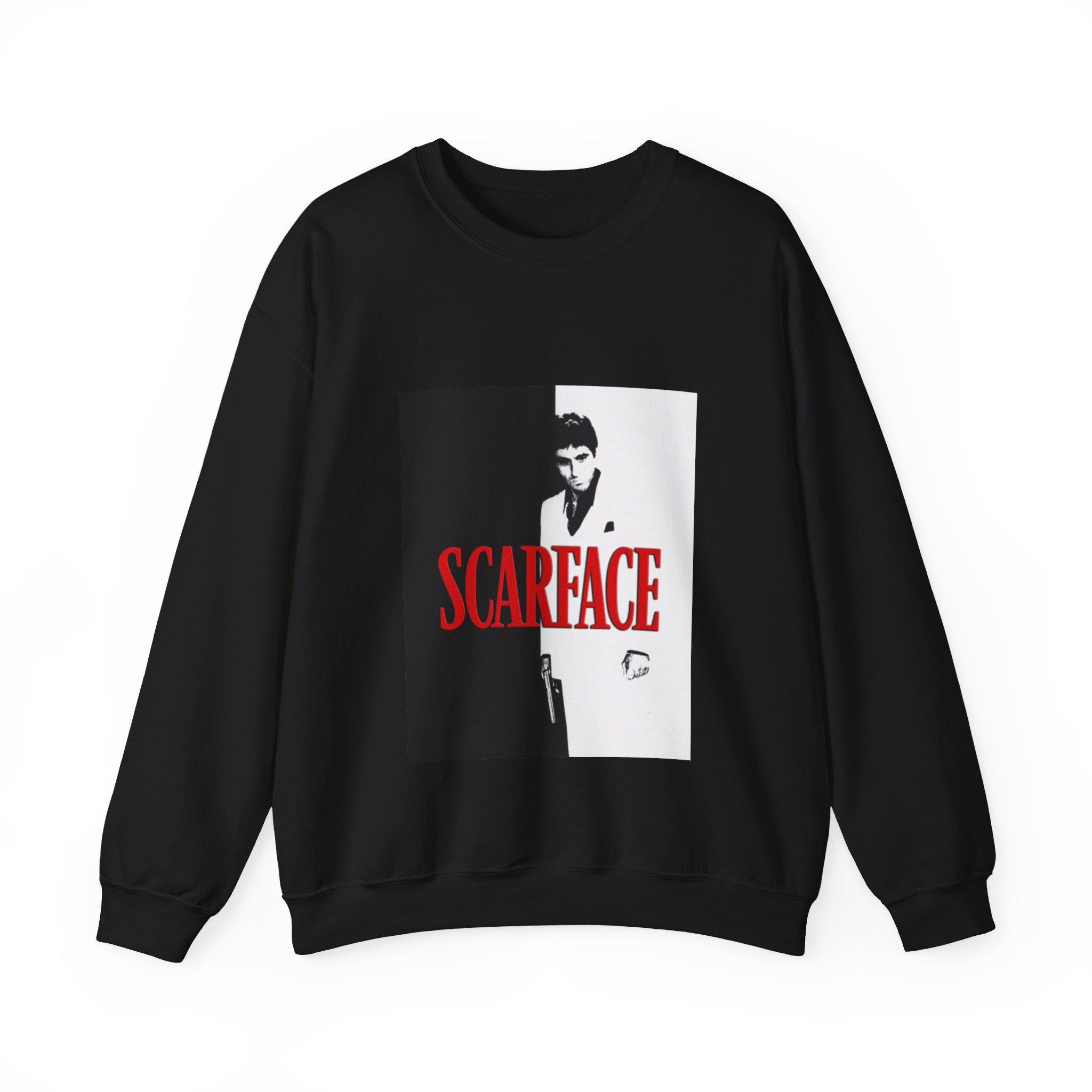 Scarface Sweatshirt Tony Montana Scarface Pullover Trendy Graphic Movie ...