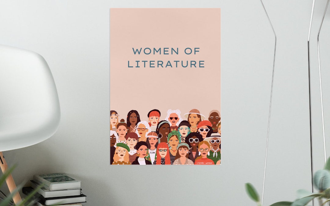 Women of Literature 7 Poster Set | BULLETIN DISPLAY | Library | Reading ...