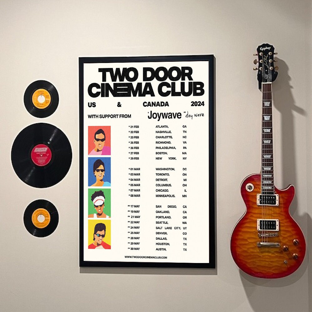 Two Door Cinema Club Poster