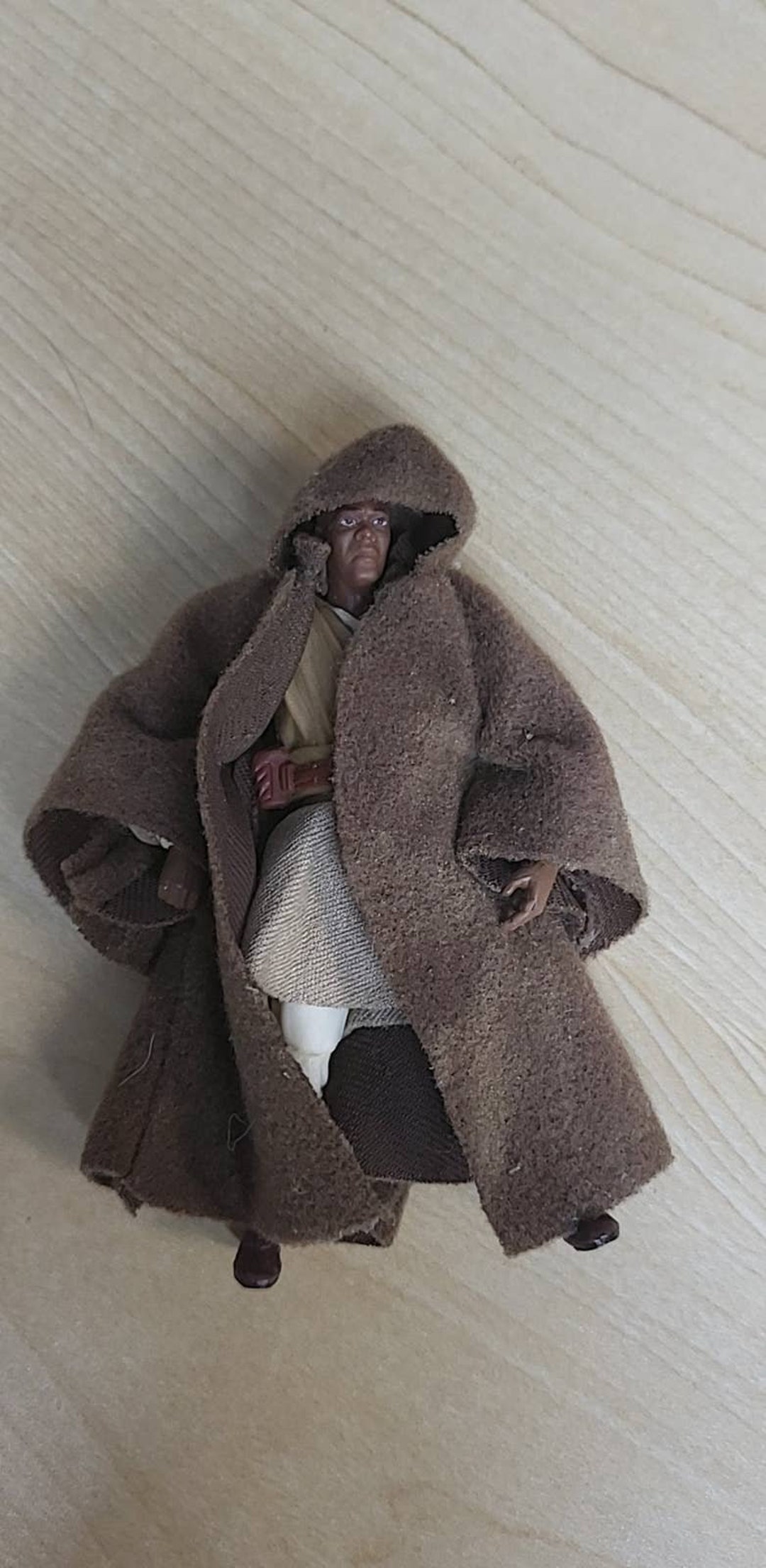 2003 Star Wars Saga Mace Windu Jedi Council Figure With Bonus Cloth ...