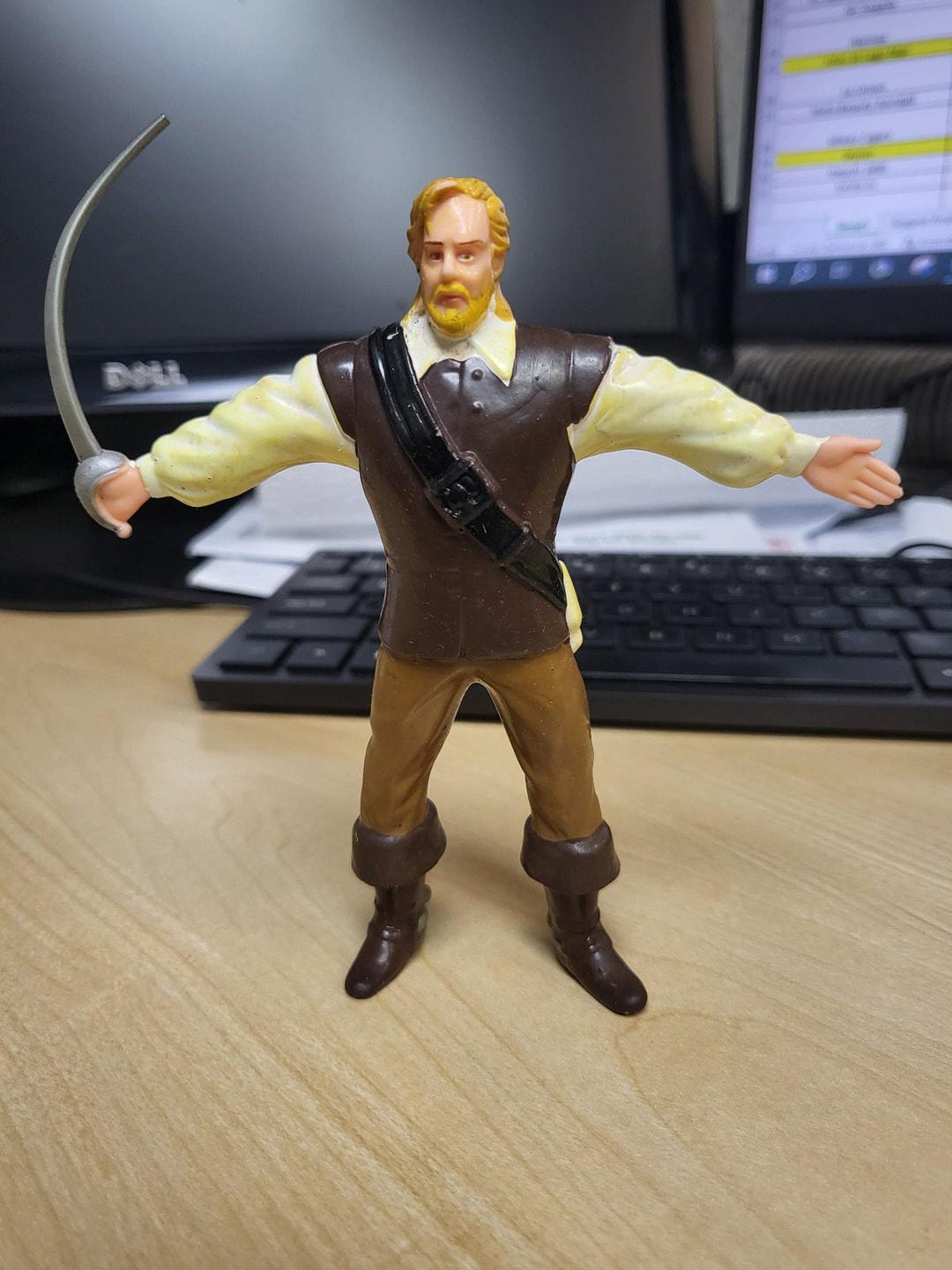 1993 Disney Three Musketeers Athos Keifer Sutherland Loose Bendems ...