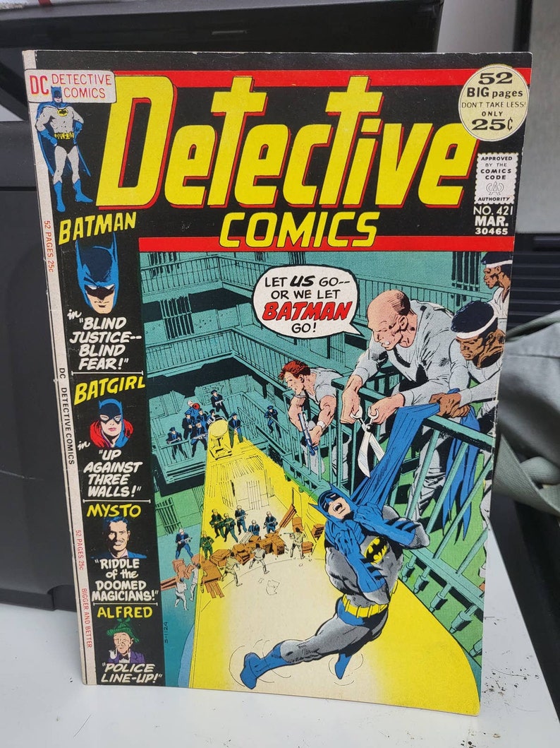 Detective Comics 421 1972 Neal Adams Cover Batgirl & Batman Stories ...