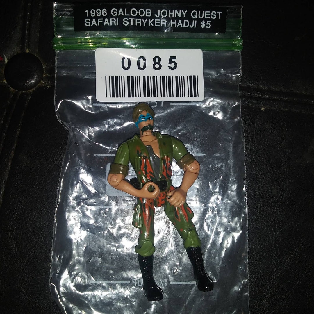 1996 Galoob Johnny Quest Safari Stryker Hadji Action Figure Toy - Etsy