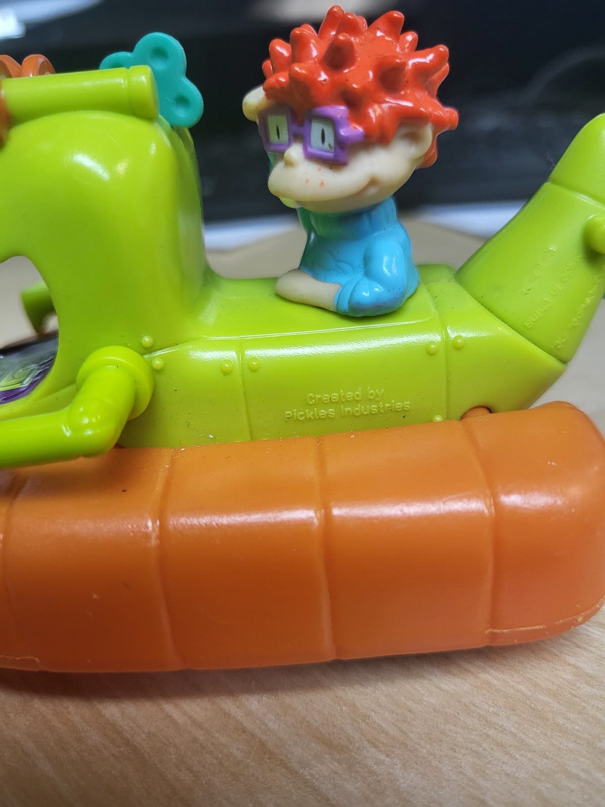 1998 Viacom Nickelodeon Rugrats Chuckie Reptar Mobile Wind-up Burger ...