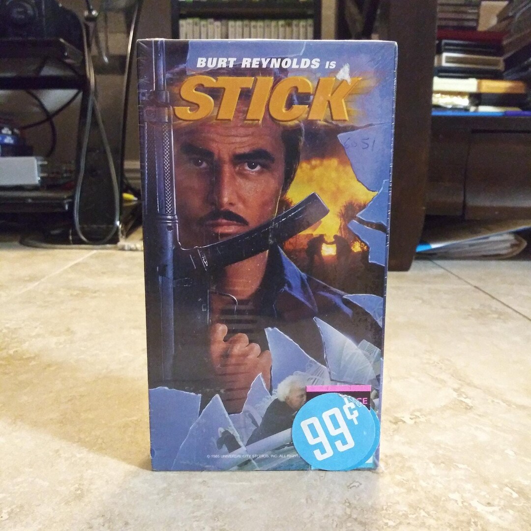 Stick VHS Tape Burt Reynolds Candice Bergen George Segal Charles ...