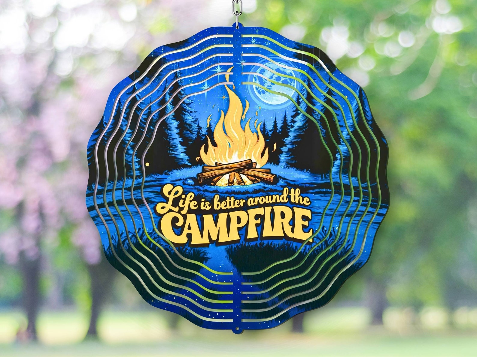 Camping Wind Spinner PNG, RV Camping Wind Spinner Sublimation Design ...