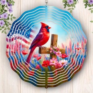 Cardinal Cross Wind Spinner PNG, Cardinal Memorial Day Wind Spinner ...