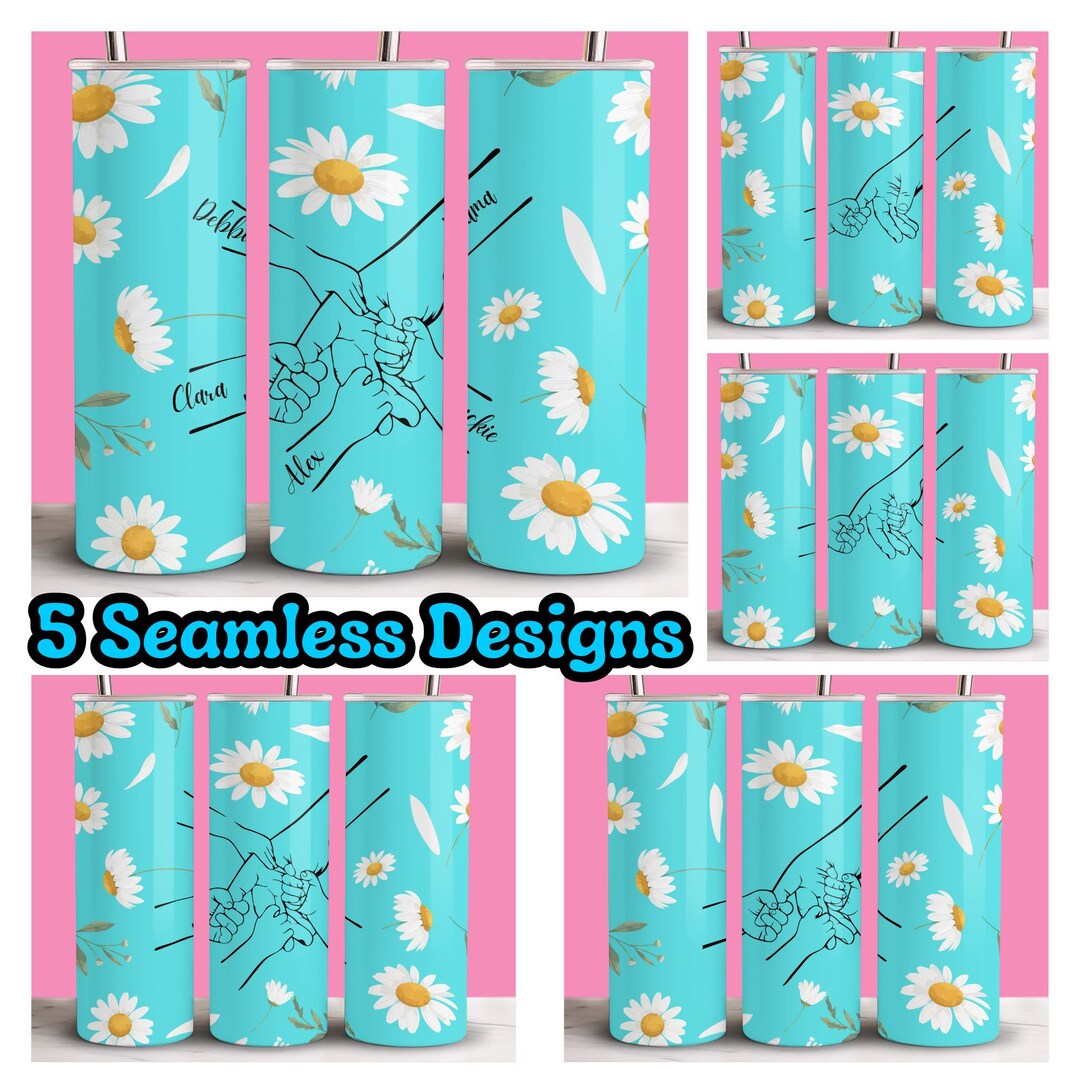 Personalized Holding Mom‘s Hand Tumbler Wrap Png Bundle, Mother's Day ...