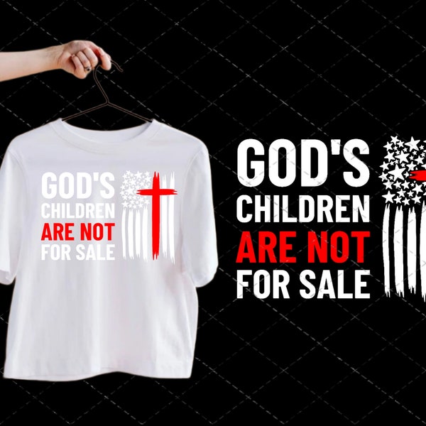 God's Children Are Not for Sale Png - Etsy