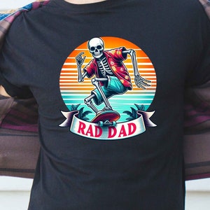 15 Funny Dad Skeleton Png Bundle, Retro Fathers Day Sublimation Design ...