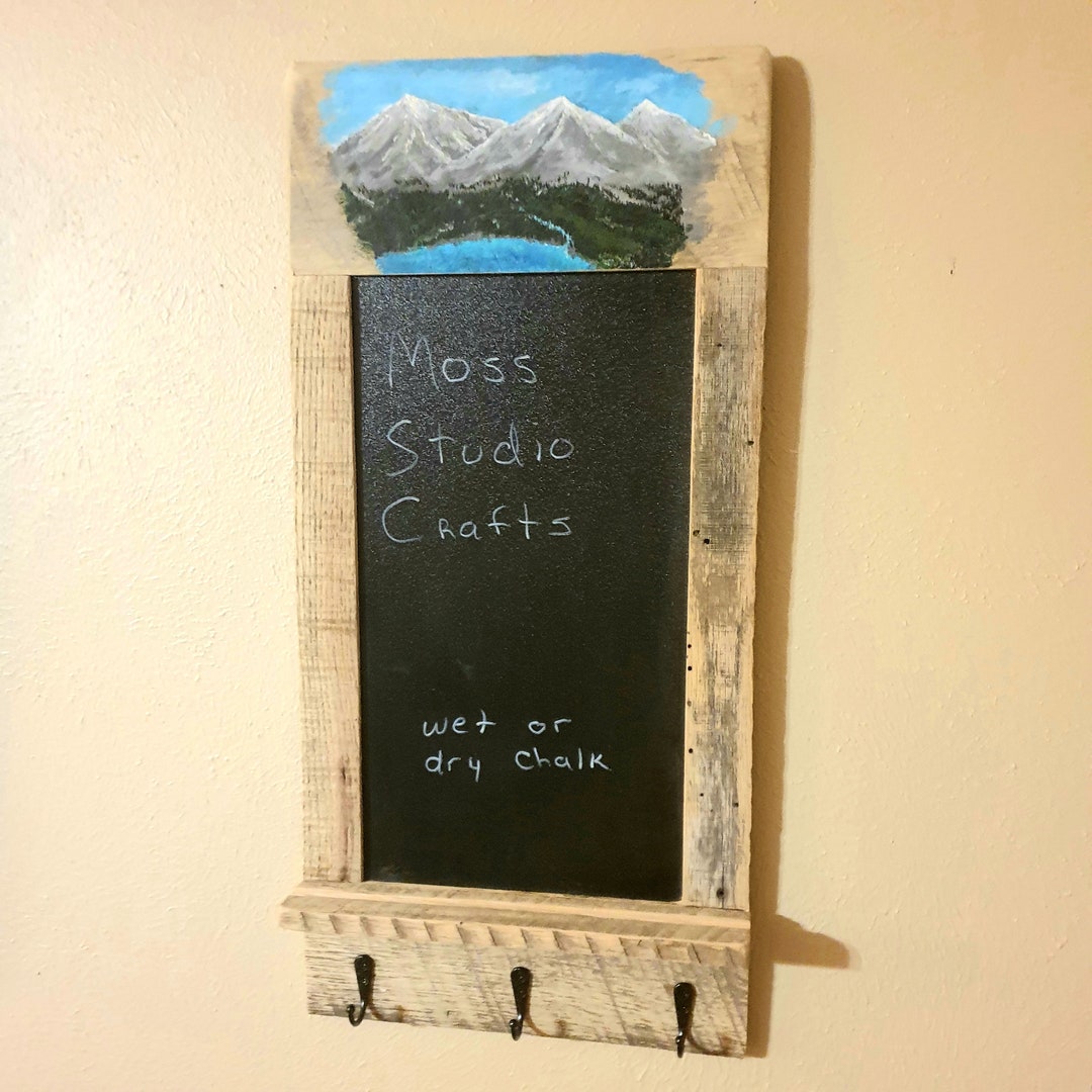 Rustic Chalkboard. Hand Engraved. Hand Painted - Etsy
