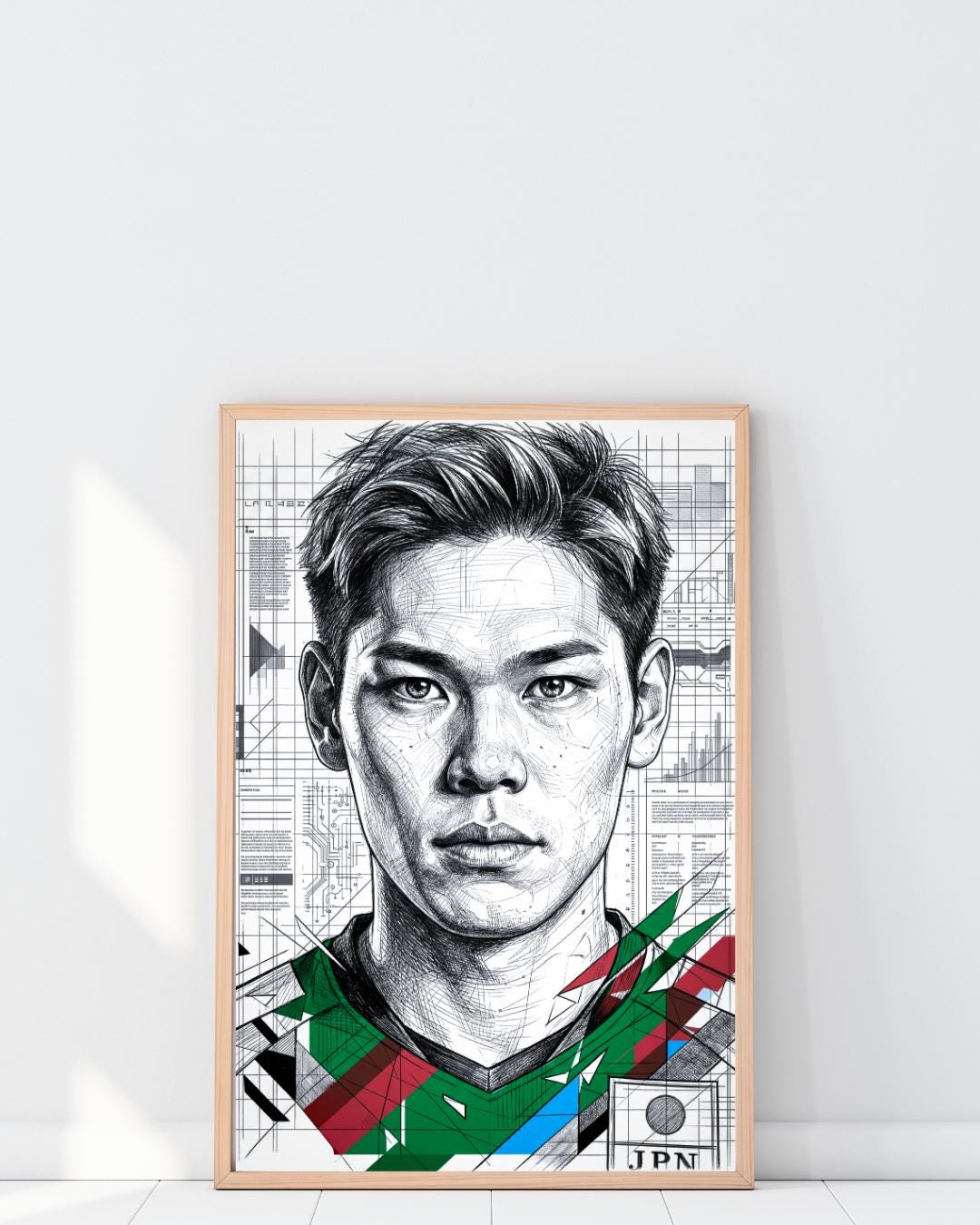 Yuji Nishida – Pencil Sketch Style Volleyball Print (digital Poster) - Etsy