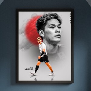 Volleyball Japan Star,yuji NISHIDA ,volleyball Poster,sport Poster ...