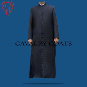 New Unisex Clergy Robe, Preaching Robe, Liturgical Cassock, Clergy ...