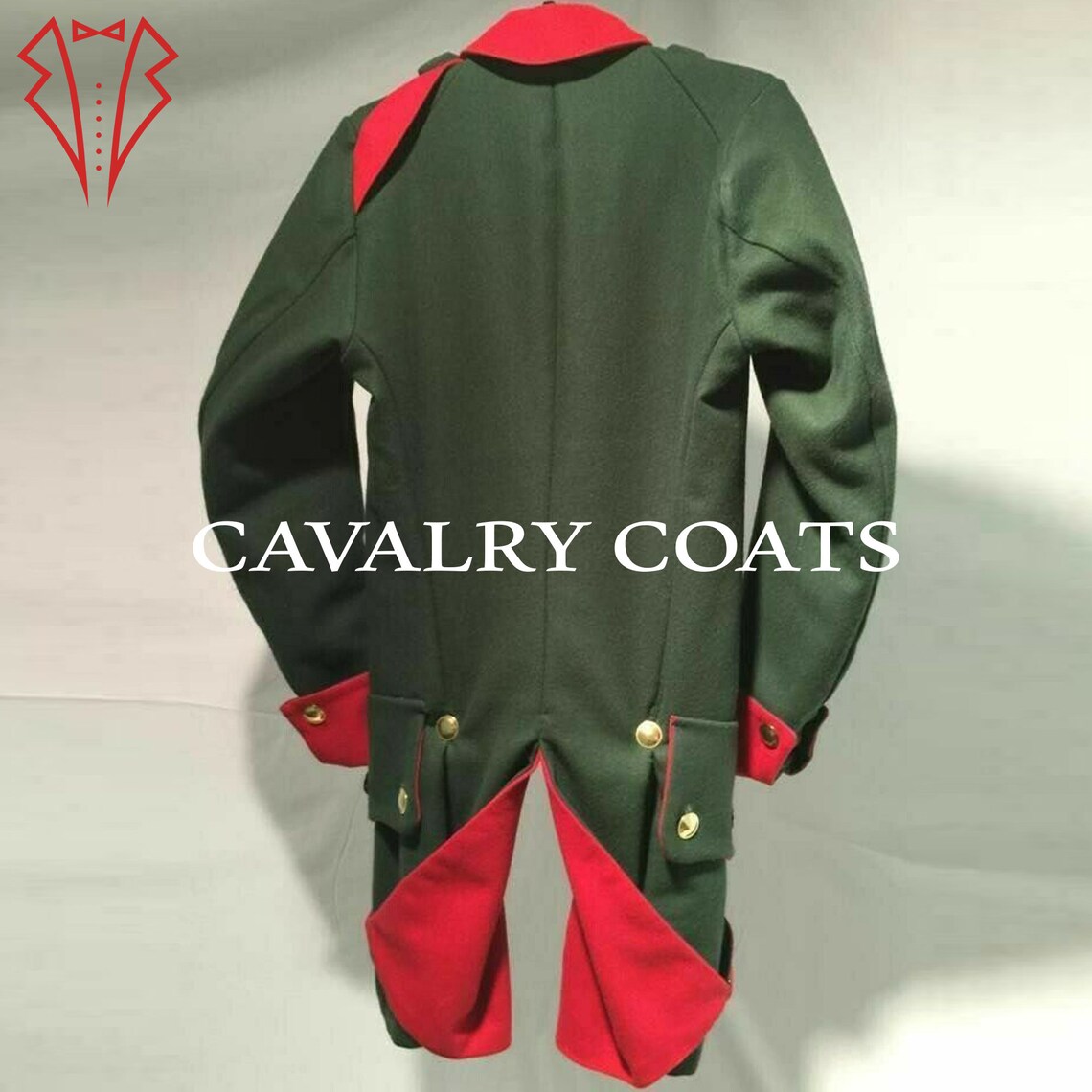 Men's Green Wool Feld Jager Coat: Steampunk British Officer Uniform - Etsy