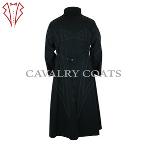 Black Cotton Steampunk Lab Coat: Mad Scientist Costume - Etsy