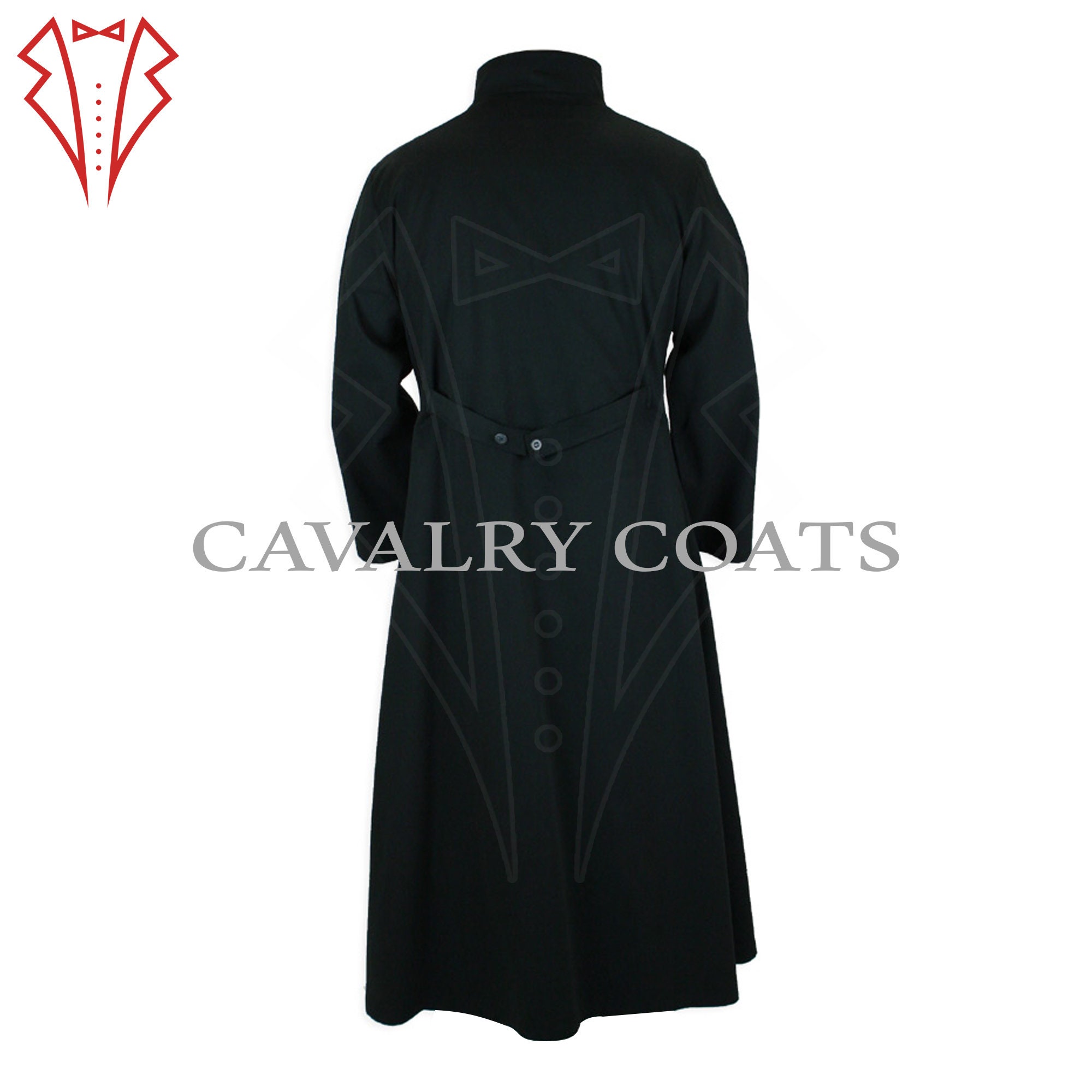Black Cotton Steampunk Lab Coat: Mad Scientist Costume - Etsy