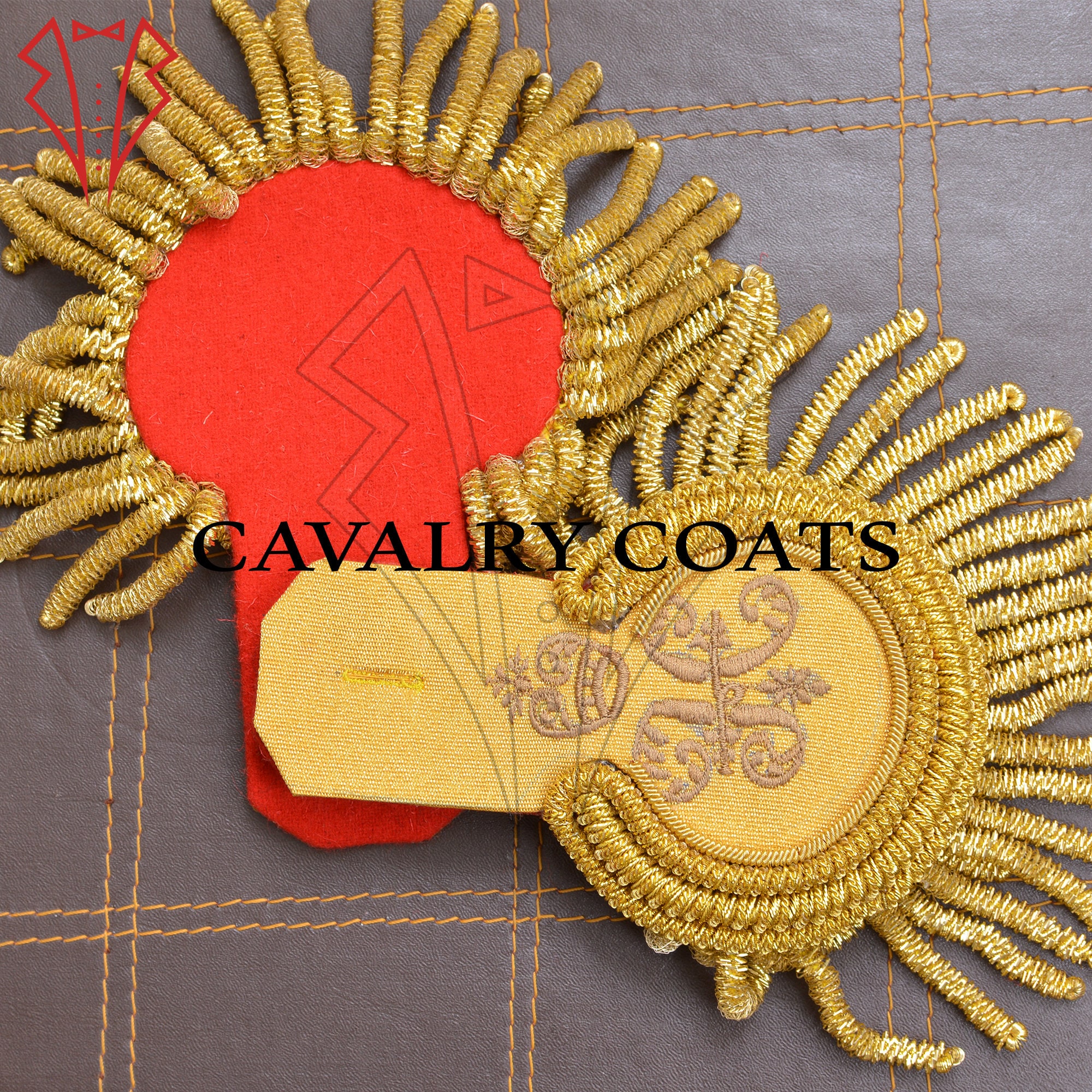 New Handmade Gold Antique Shoulder Military Epaulettes, Napoleon ...