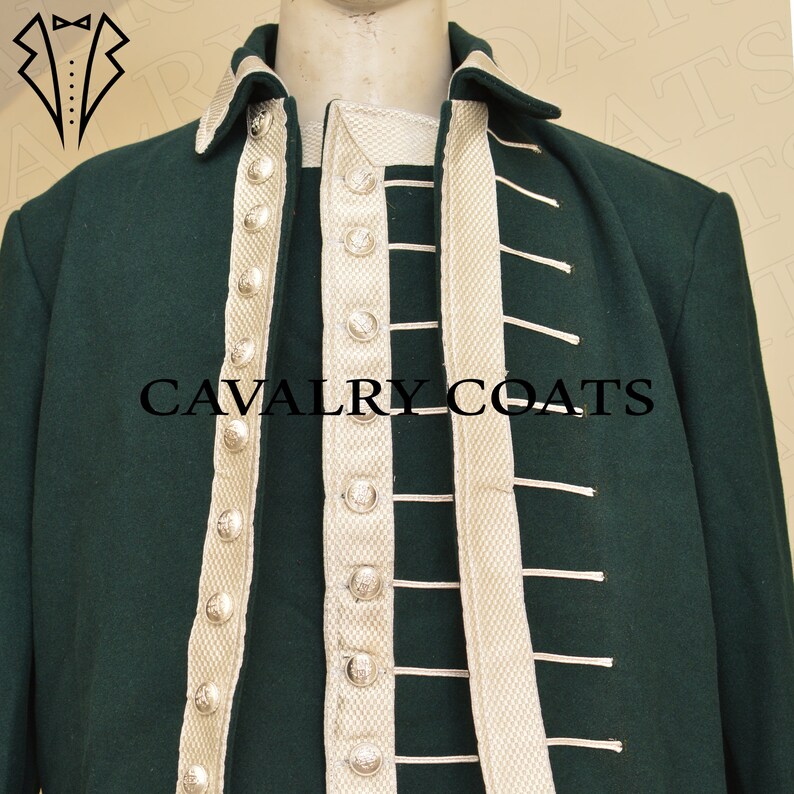 New Men Green Wool Imperial Russian Semoyonovsky Life Guards Regiment ...