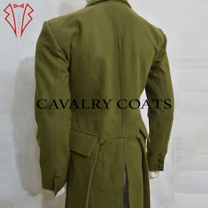 New Light Green British Military Tailcoat, Men's Tailcoat Jacket Sale ...