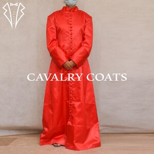Red Silk Clergy Robe: Unisex Church Cossack Attire - Etsy
