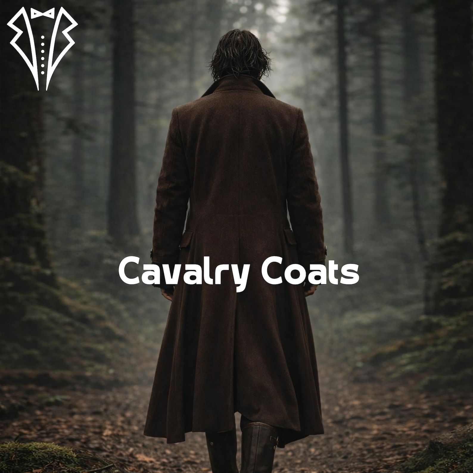 Men’s Trench Coat, Victorian Gothic Long Overcoat, Gentleman Winter ...