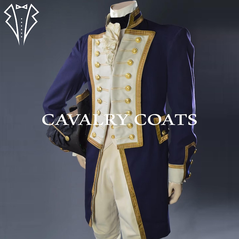 Horatio Nelson Naval Coat, Historical Royal Navy Cosplay Costume ...