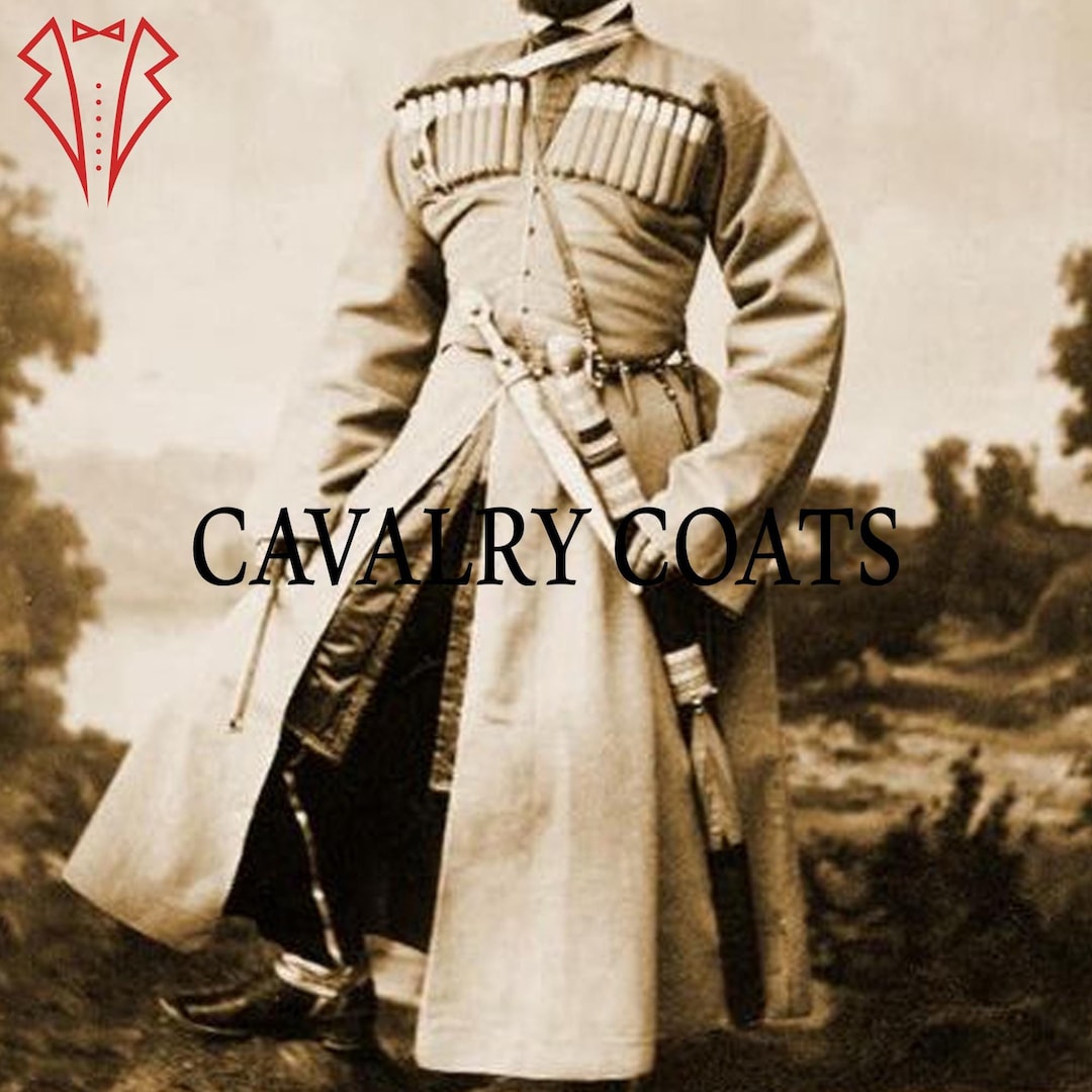 New Men Cossack in White, Cossack Chokha, Circassian Cossack, Ossetians ...