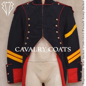 New Men Napoleonic War Jacket, 1796-1815 French Army Jacket, Napoleon ...