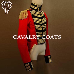 New Men British Battalion Jacket, 6th Battalion Jacket, 1812 War Jacket ...
