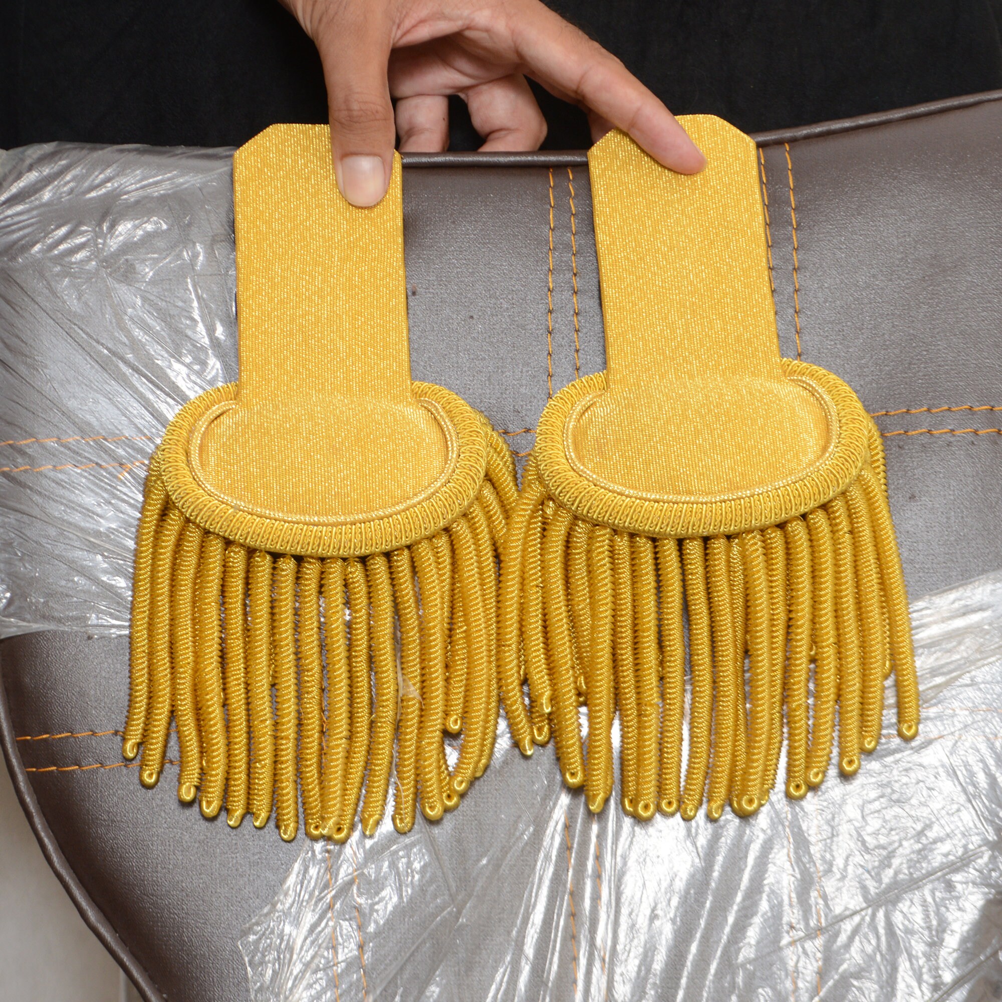 New Men's Military Officer Epaulettes, Military Shoulder Epaulettes ...