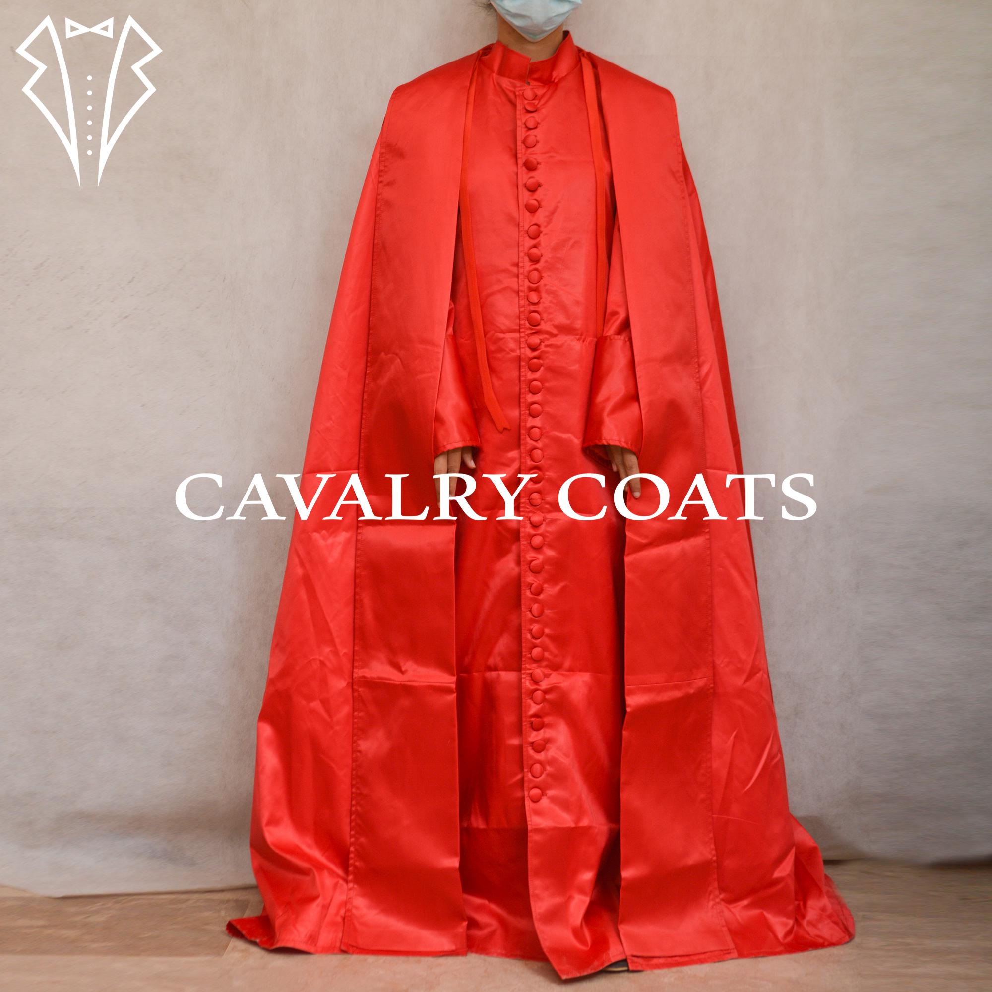Red Silk Clergy Robe: Unisex Church Cossack Attire - Etsy