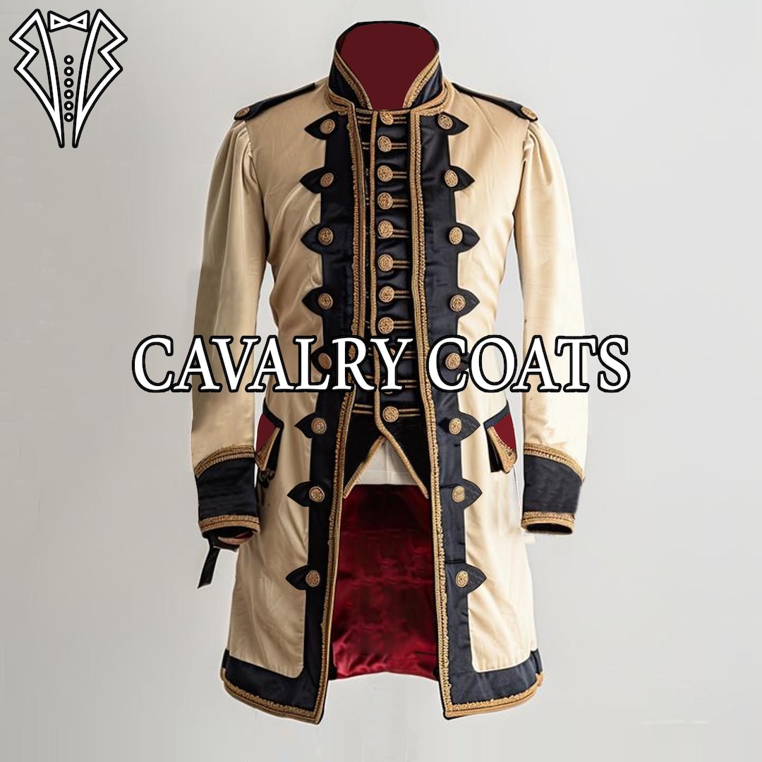 New Men Frock Coat, 18th Century Frock Coat, British Officer Frock Coat ...