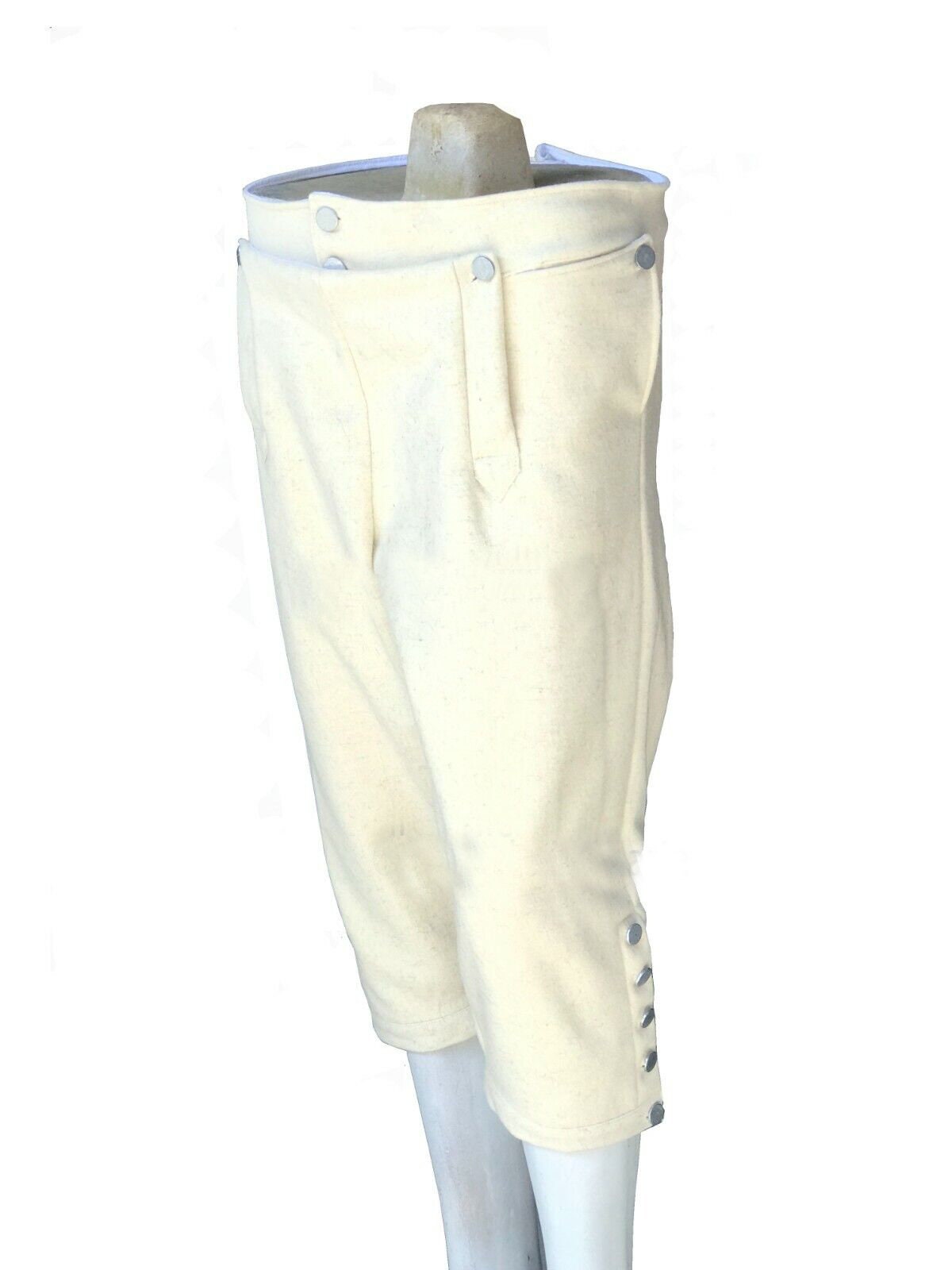 New Men's 18th Century Wool Breeches-revolutionary War Colonial ...