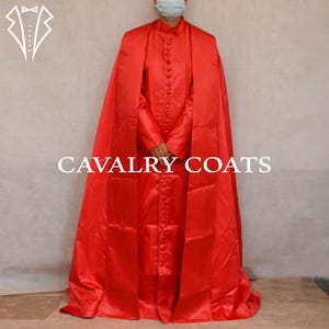 Red Silk Clergy Robe: Unisex Church Cossack Attire - Etsy